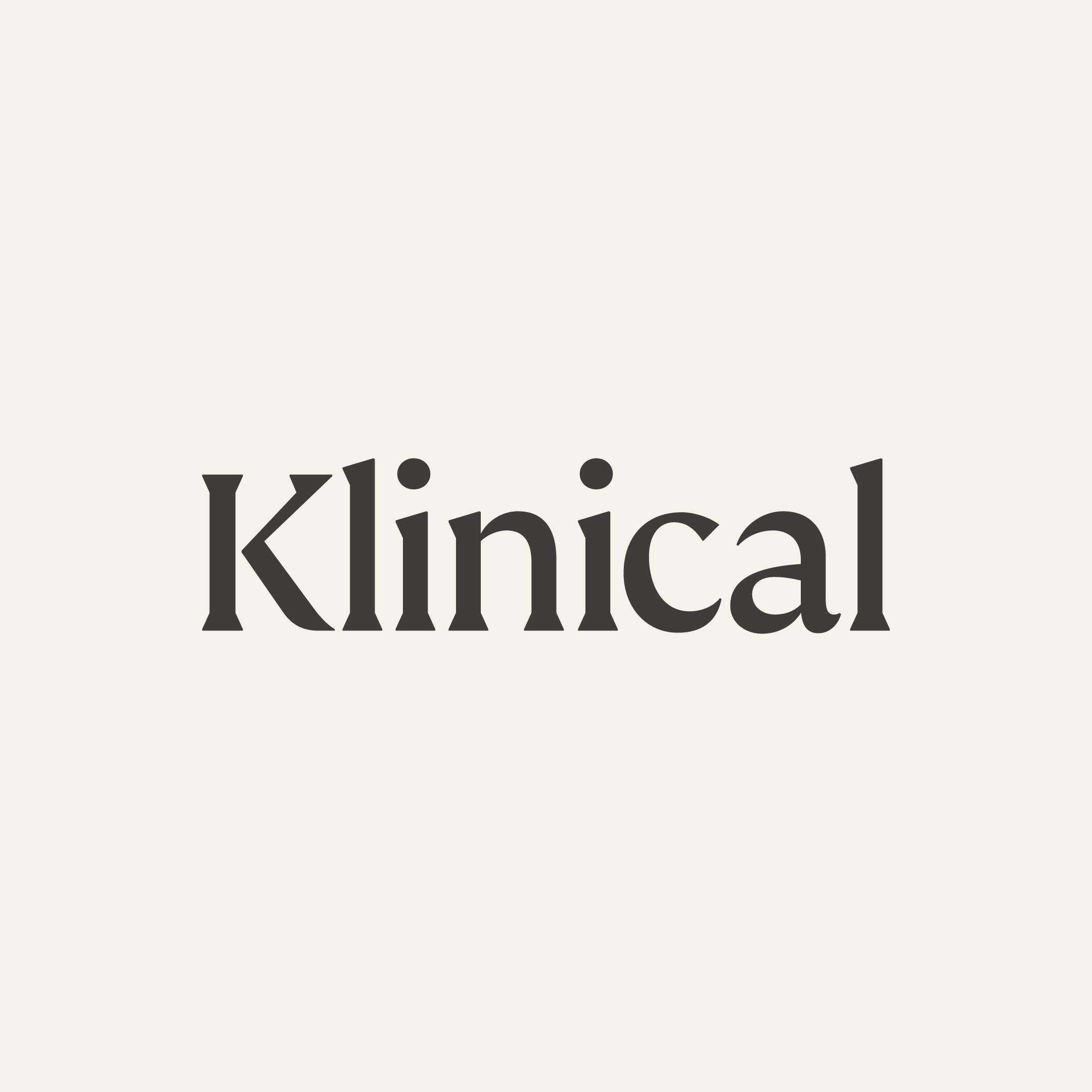 The Branding Process - Klinical - A Branding Agency from London